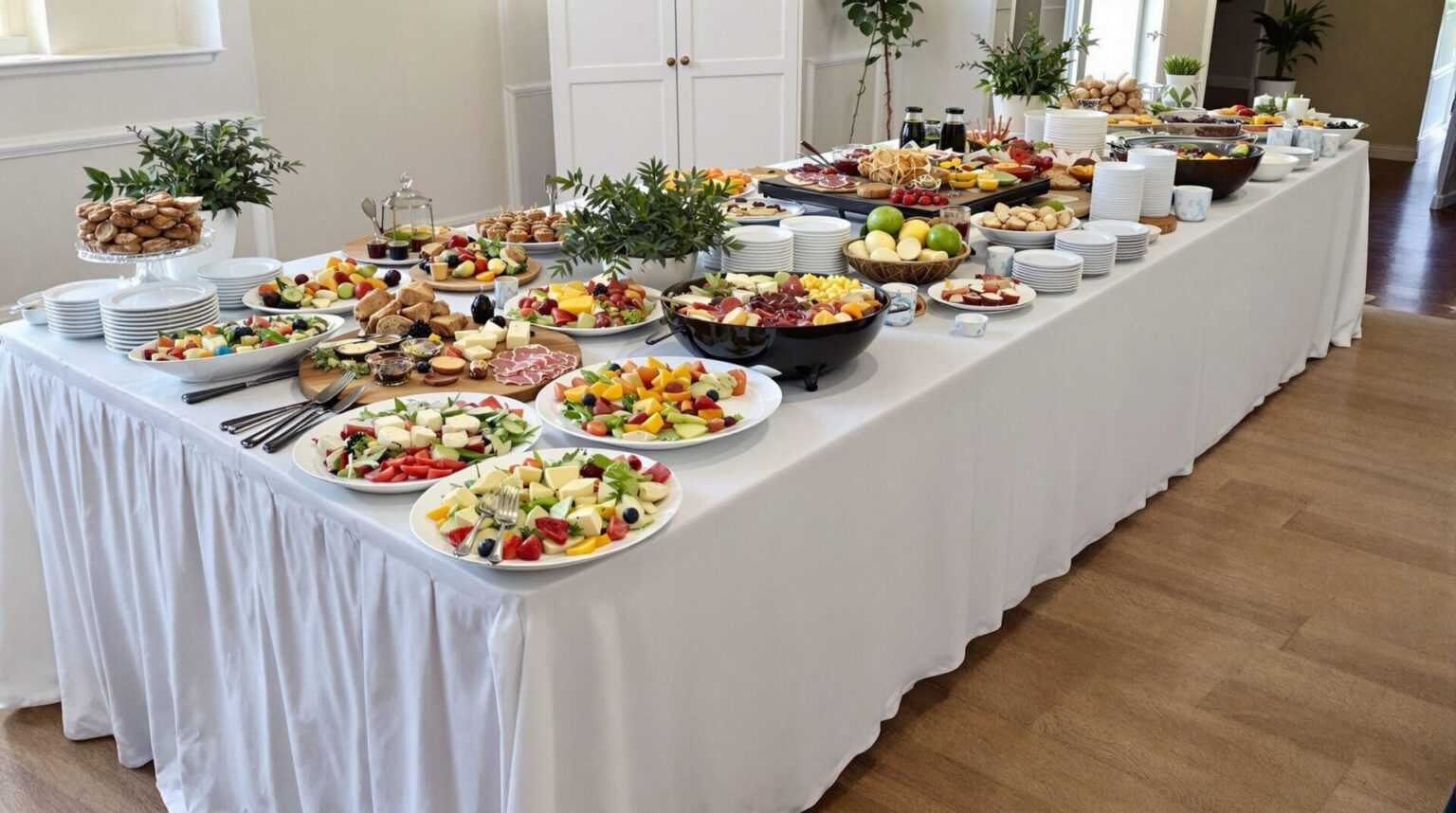 Buffet froid pour 50 personnes : astuces économiques, idées gourmandes