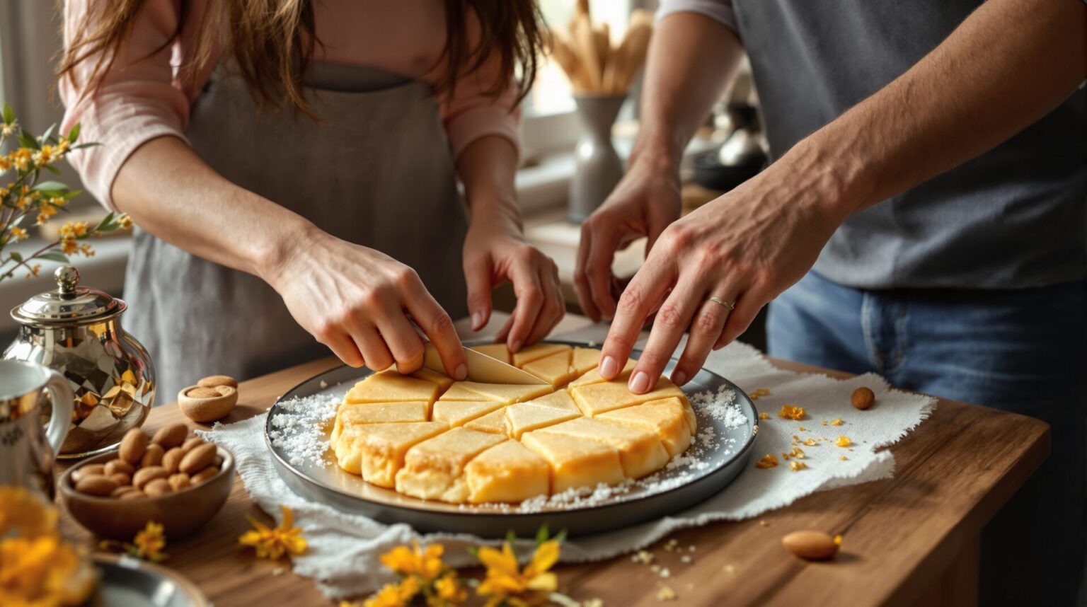 Kalb el louz, recette traditionnelle du dessert algérien incontournable